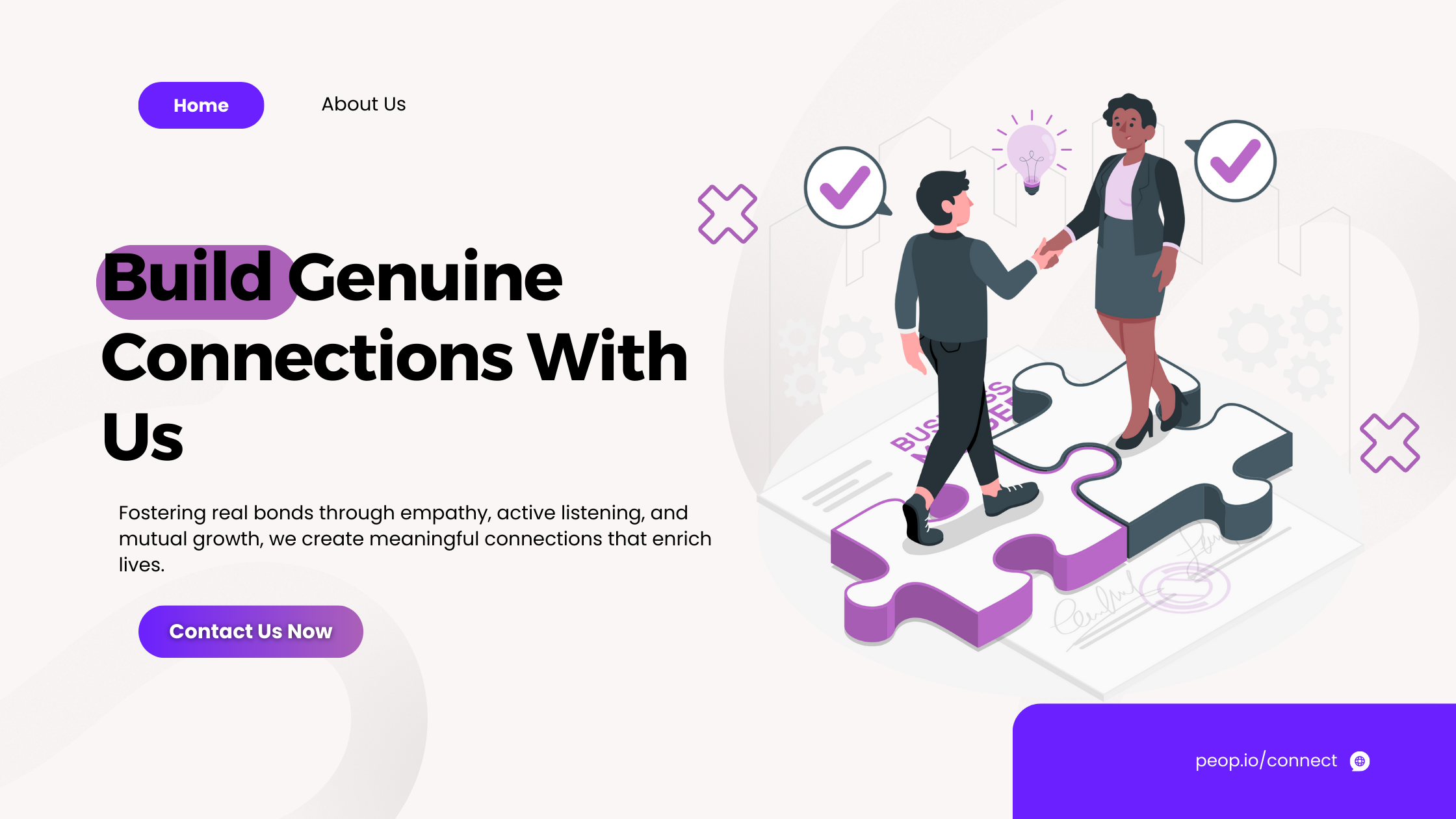 Genuine Connections: PEOP Connect Changing Lives - #1 Personalized ...